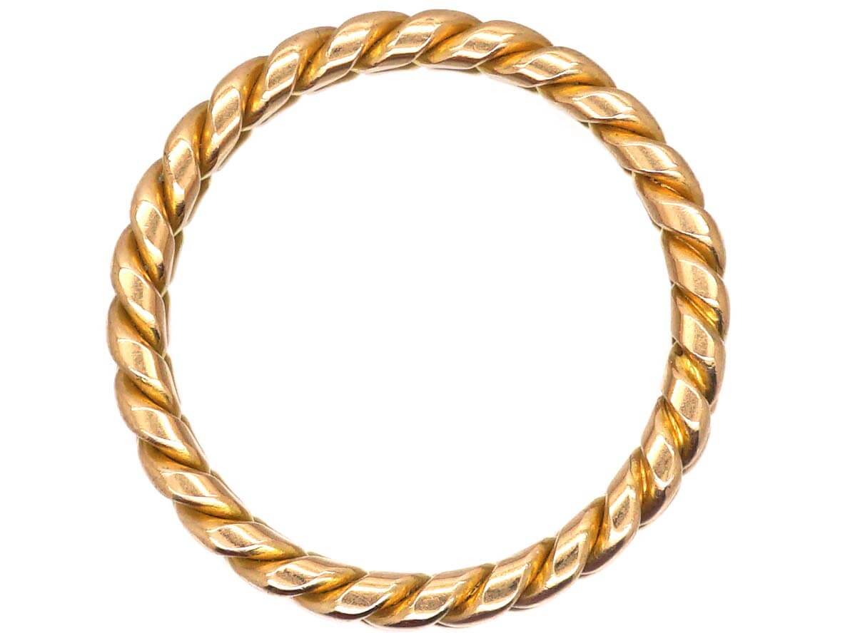 Edwardian 18ct Gold Illusion Ring (435U) | The Antique Jewellery Company