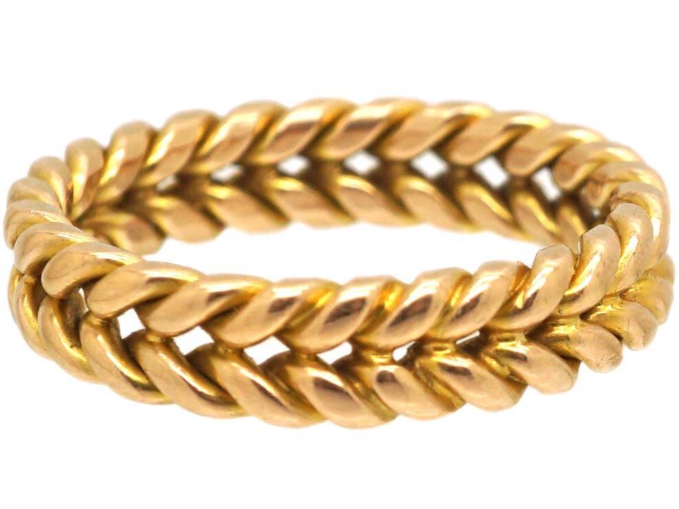 Edwardian 18ct Gold Illusion Ring (435U) | The Antique Jewellery Company