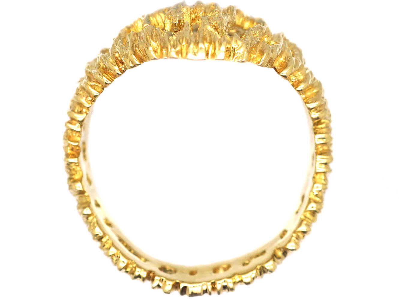 18ct Gold Ring designed by Gilbert Albert for Omega (713U) | The ...