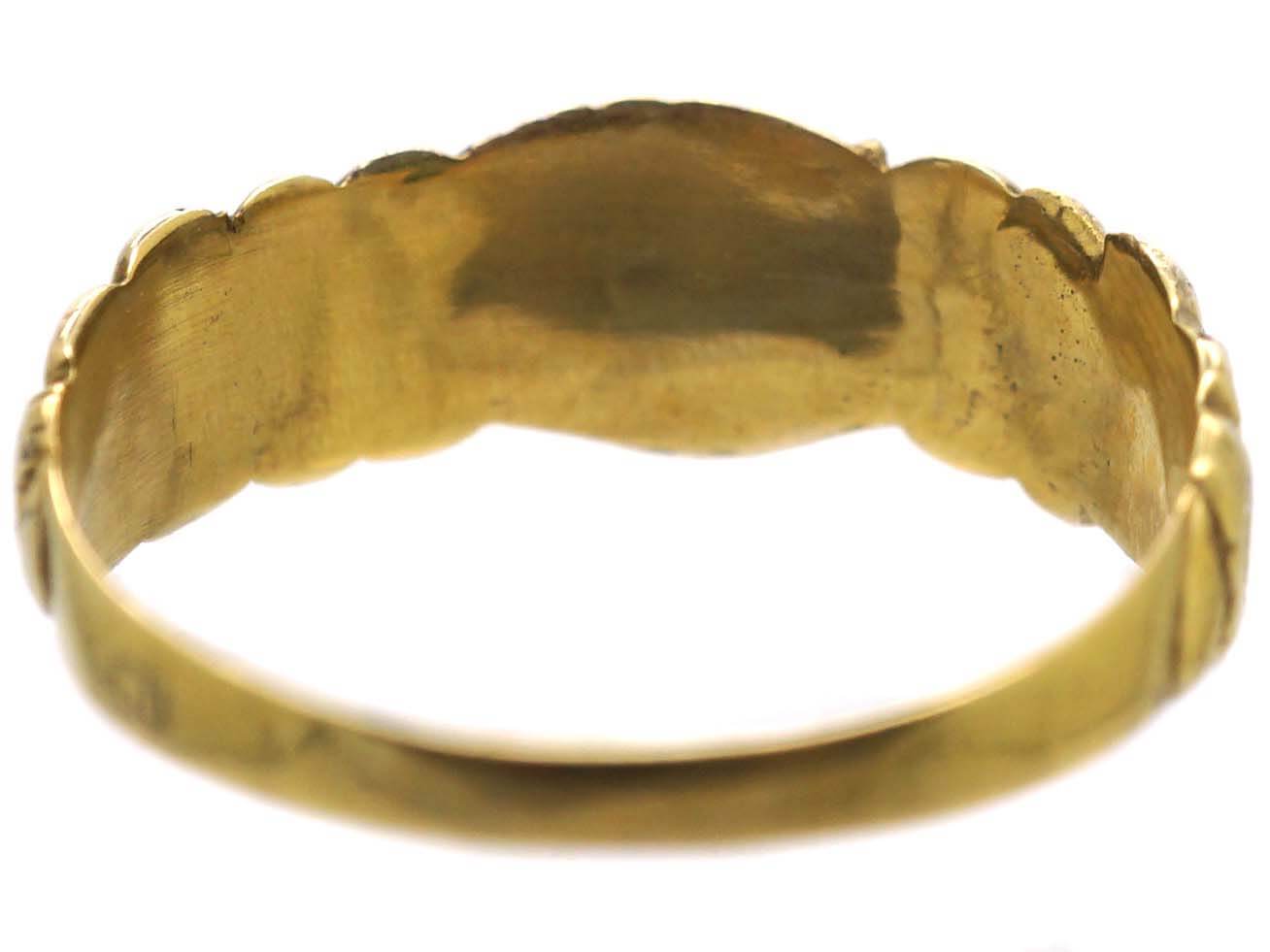 Early 19th Century Fede Ring (660U) | The Antique Jewellery Company