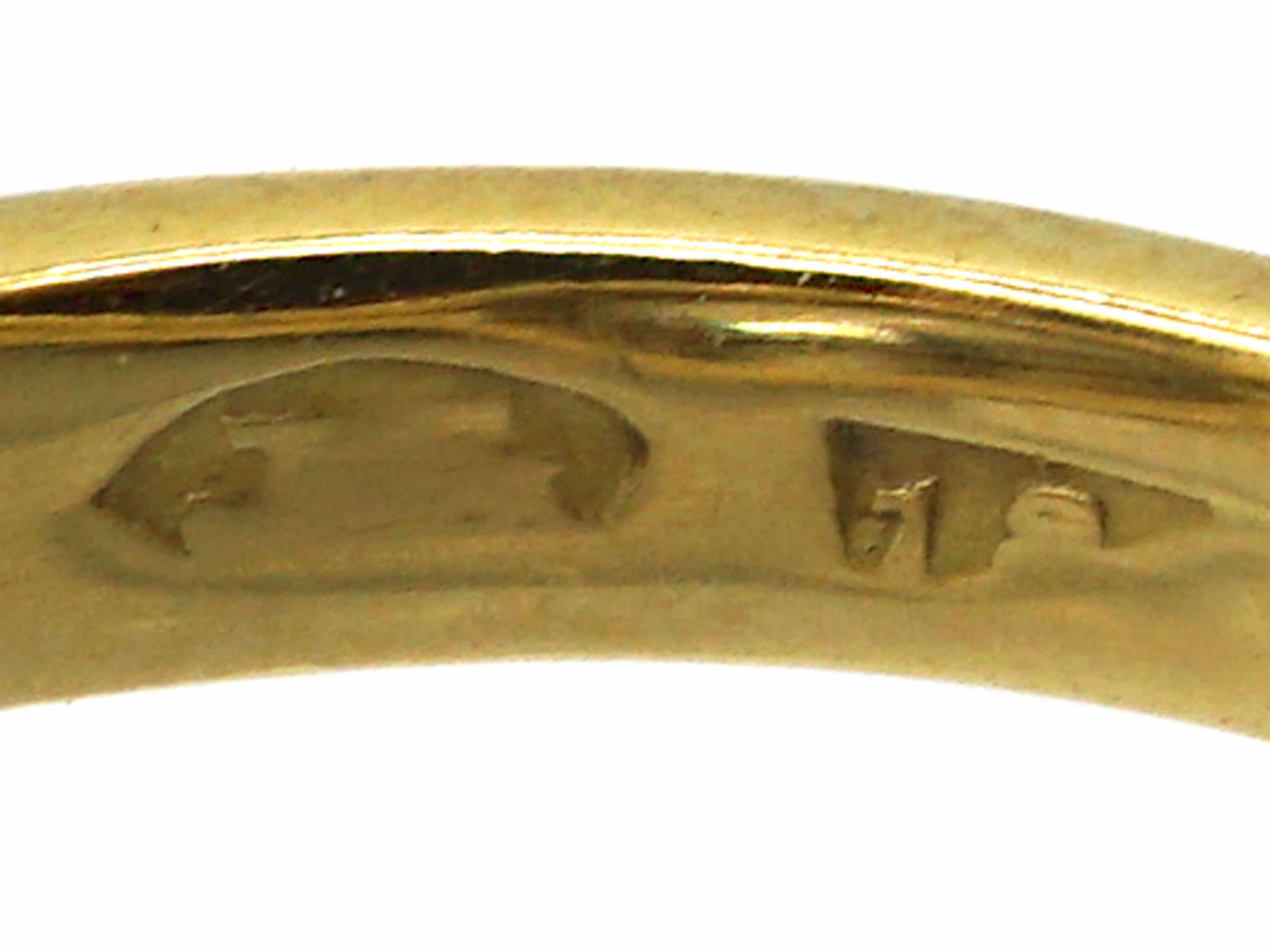 Edwardian 18ct Gold & Platinum, Large Diamond Cluster Ring (555U) | The ...