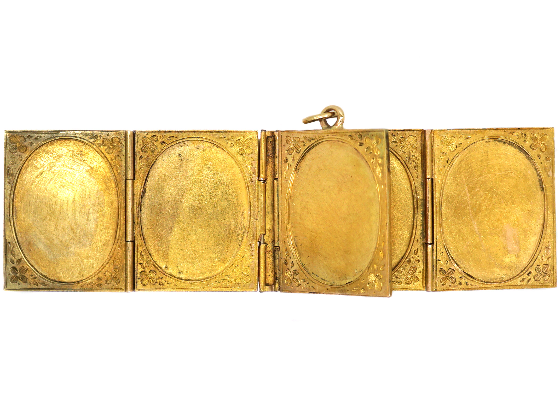 Victorian 18ct Gold Book Locket (490U) | The Antique Jewellery Company