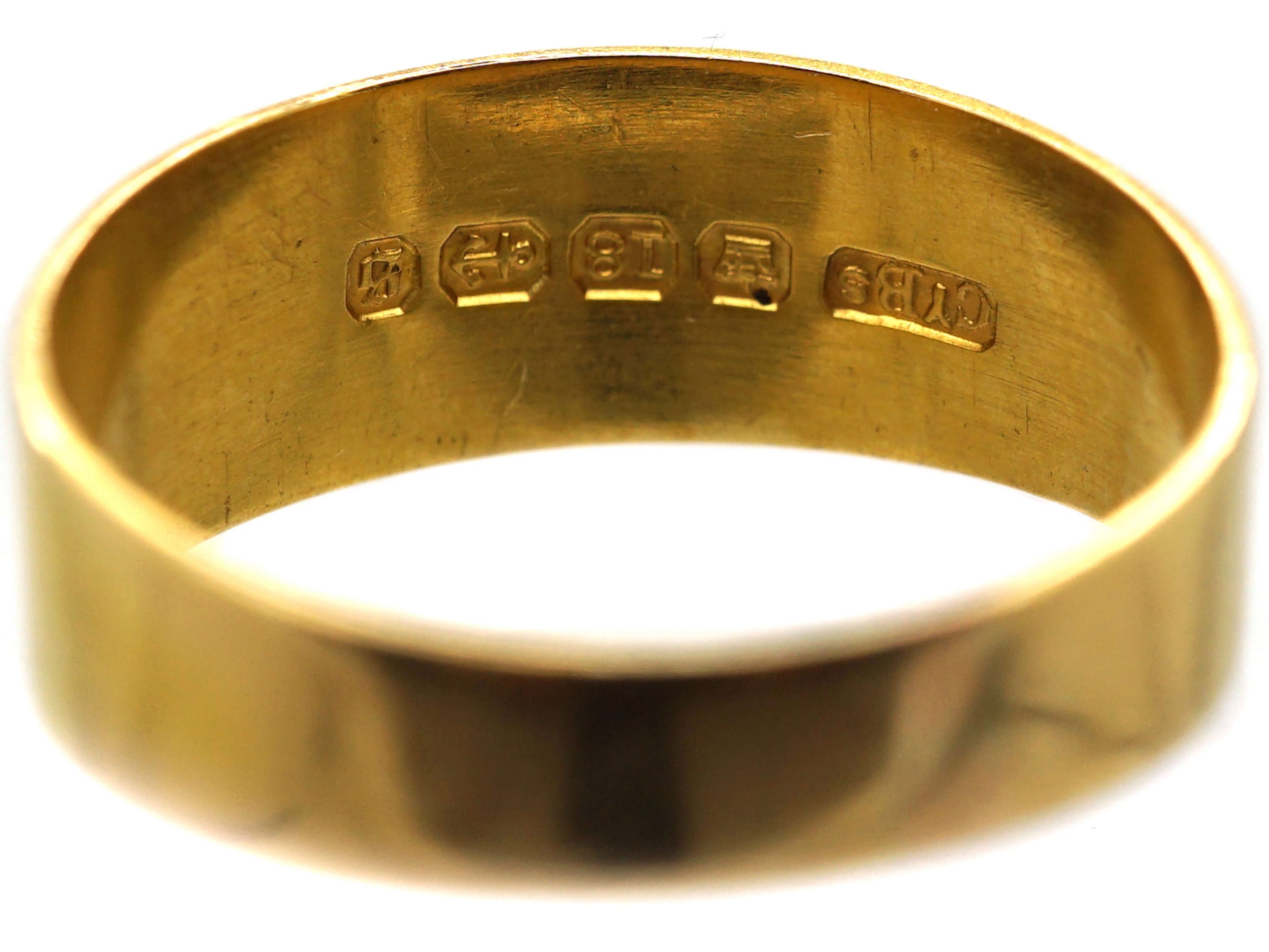 Victorian 18ct Gold Ring with the Name Nancy (424W) | The Antique ...