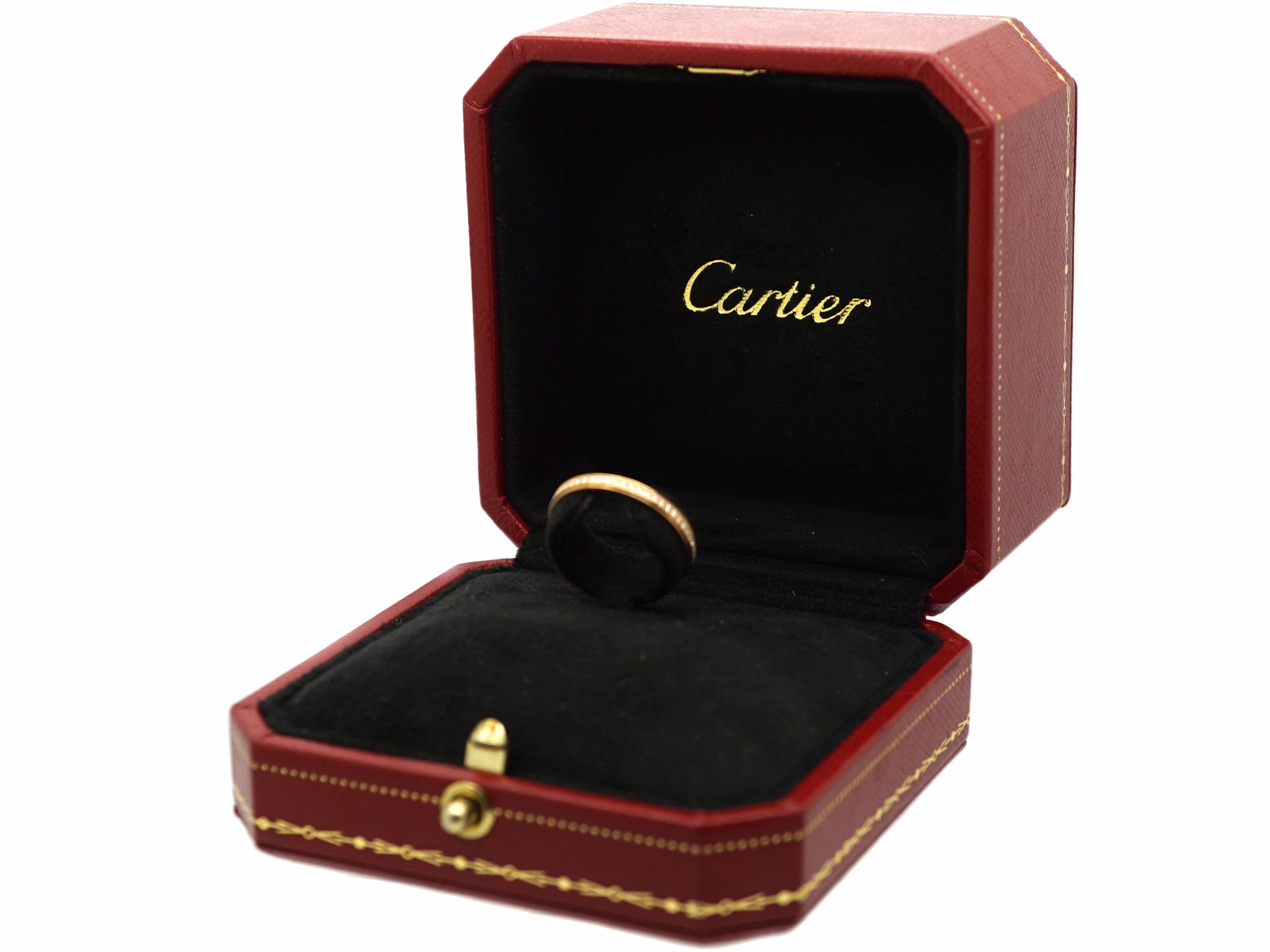 Cartier 18ct Gold, Diamond Eternity Ring in Original Case (560U) | The ...