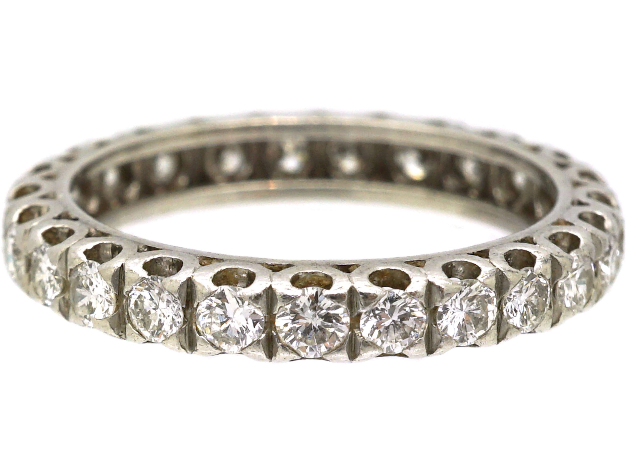 Early 20th Century Platinum, Diamond Eternity Ring (303 W) | The ...