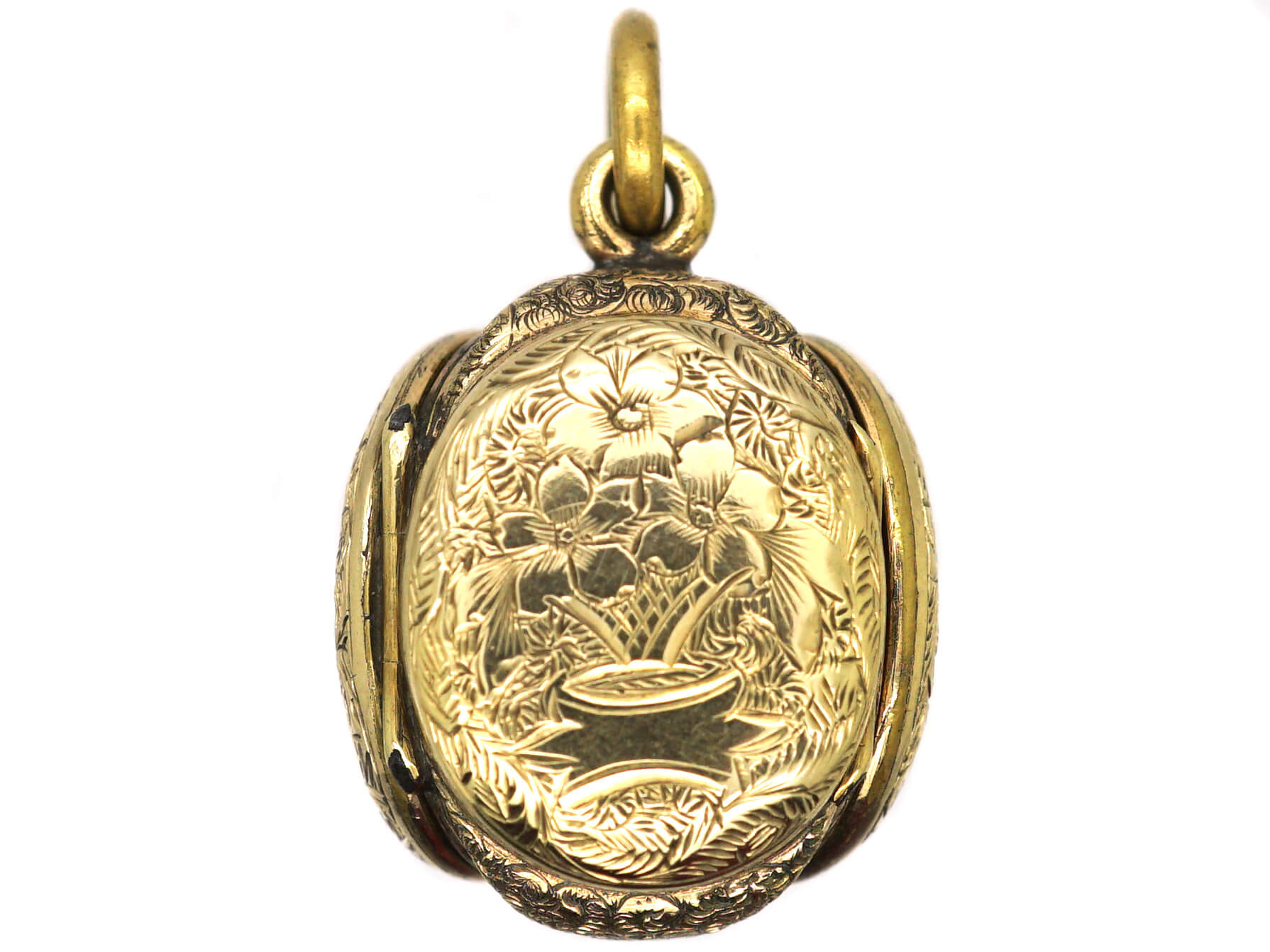 Victorian Triple Sided 9ct Back & Front Family Locket (769W) | The ...