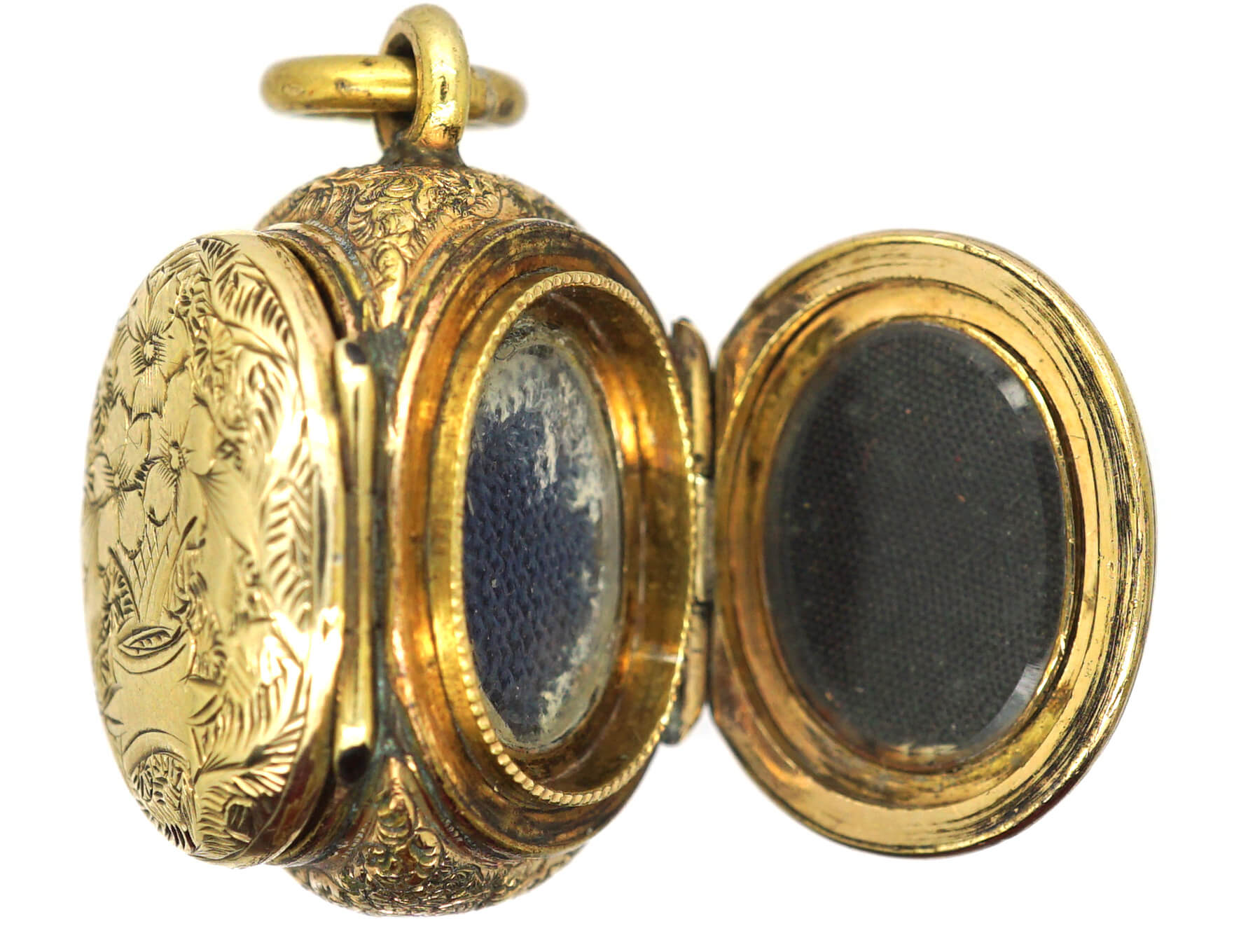 Victorian Triple Sided 9ct Back & Front Family Locket (769W) | The ...