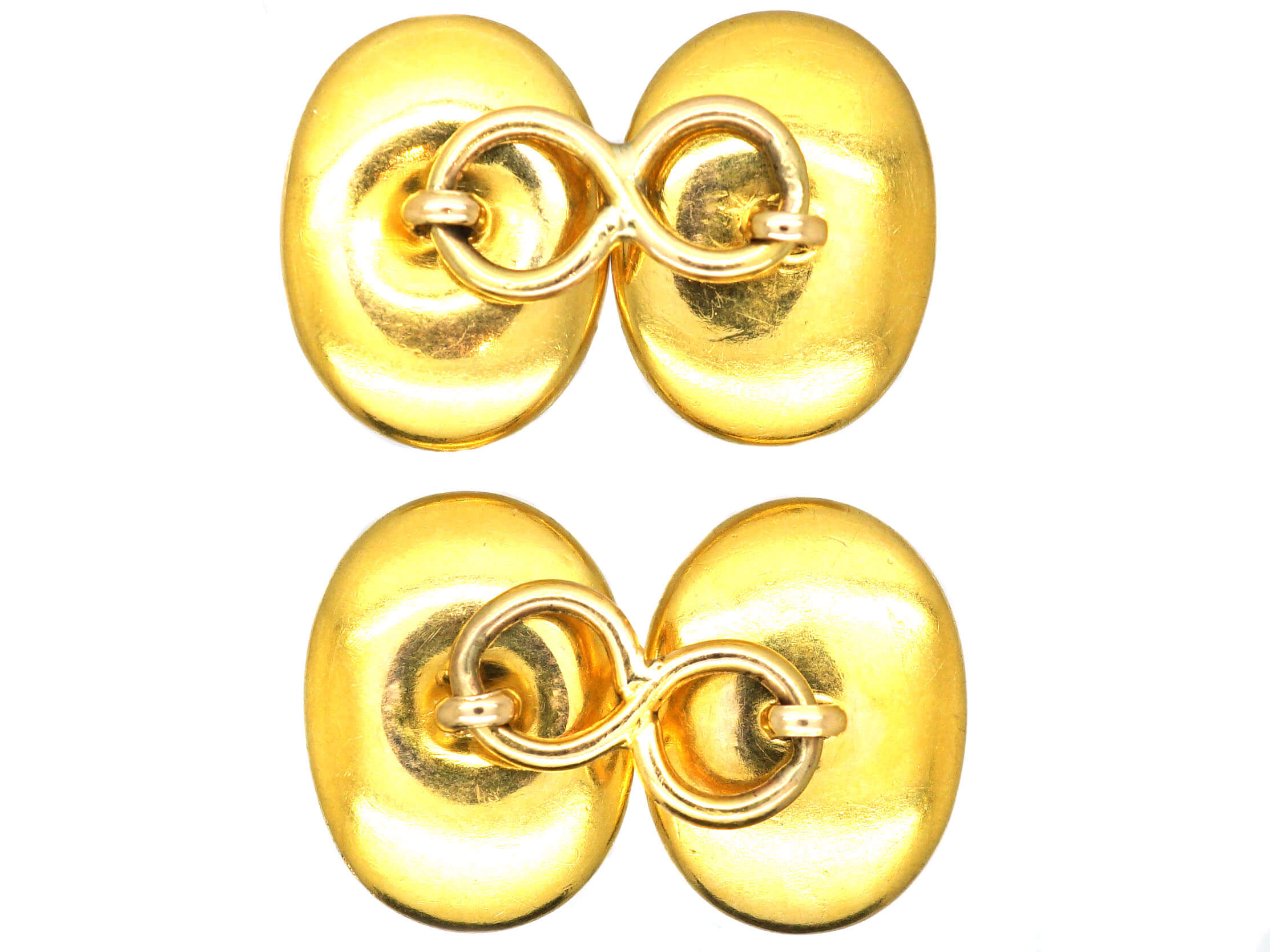 Victorian 15ct Gold Frog Cufflinks (909W) | The Antique Jewellery Company