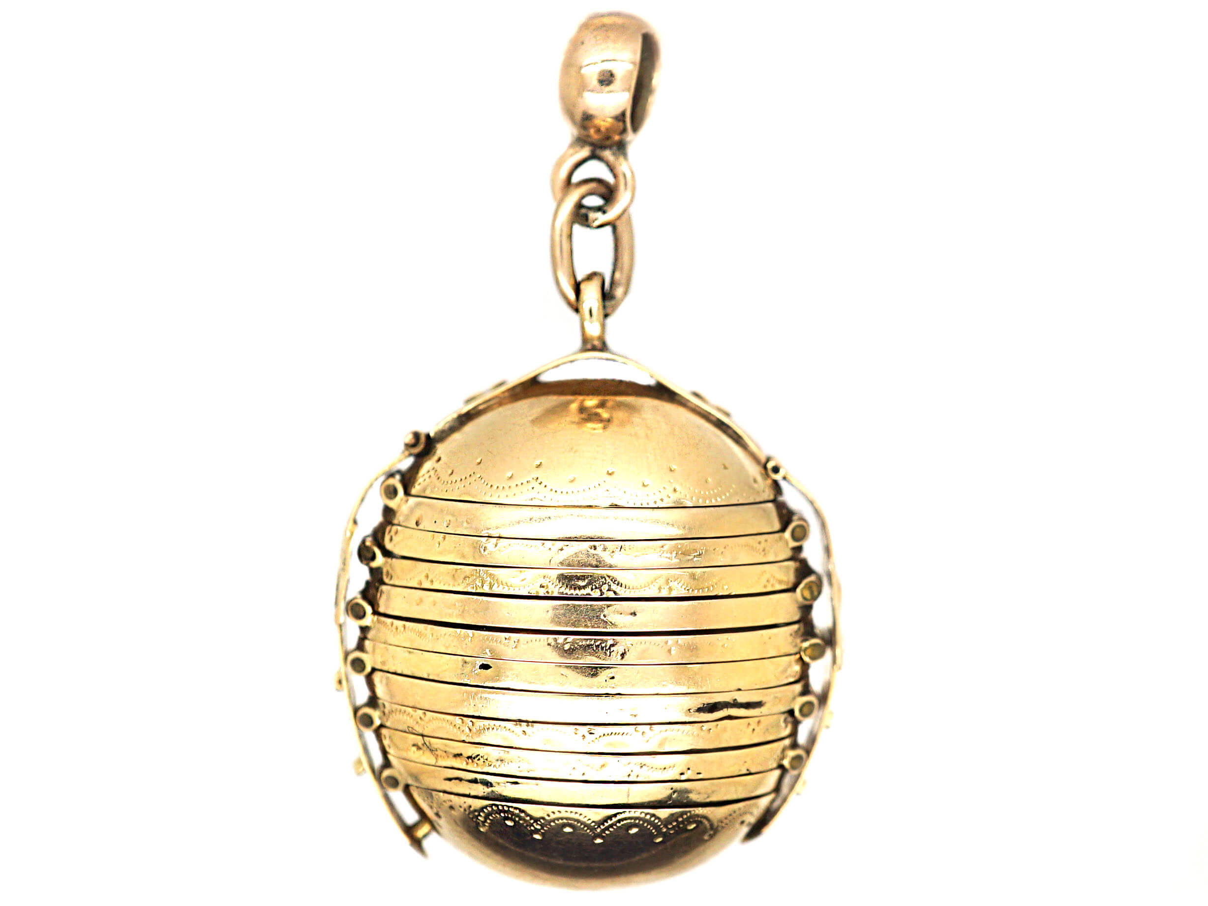 Victorian 9ct Gold Family Locket with Ten Compartments (901G) | The ...