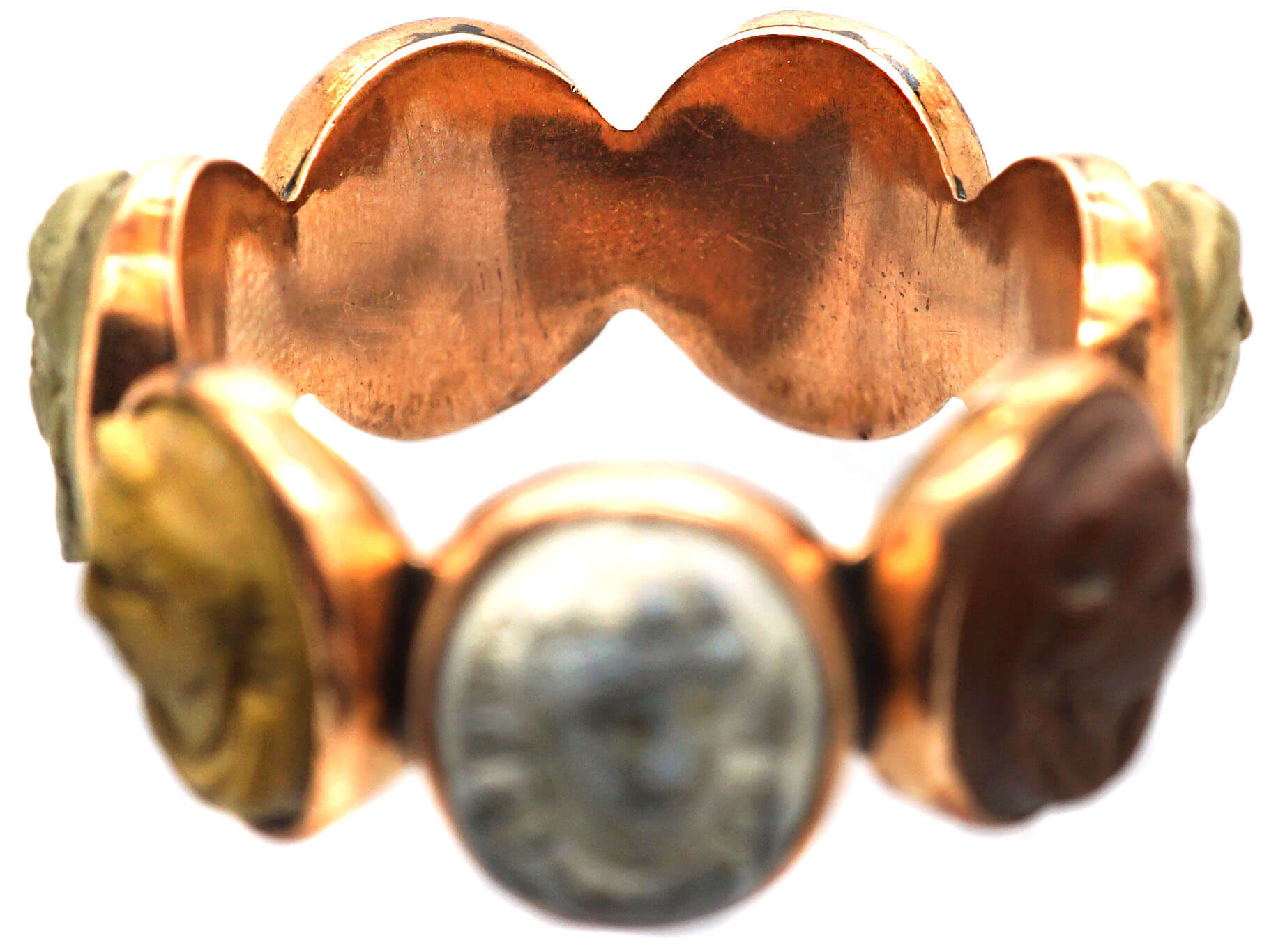 Early 19th Century Grand Tour Lava Ring (45X) | The Antique Jewellery ...