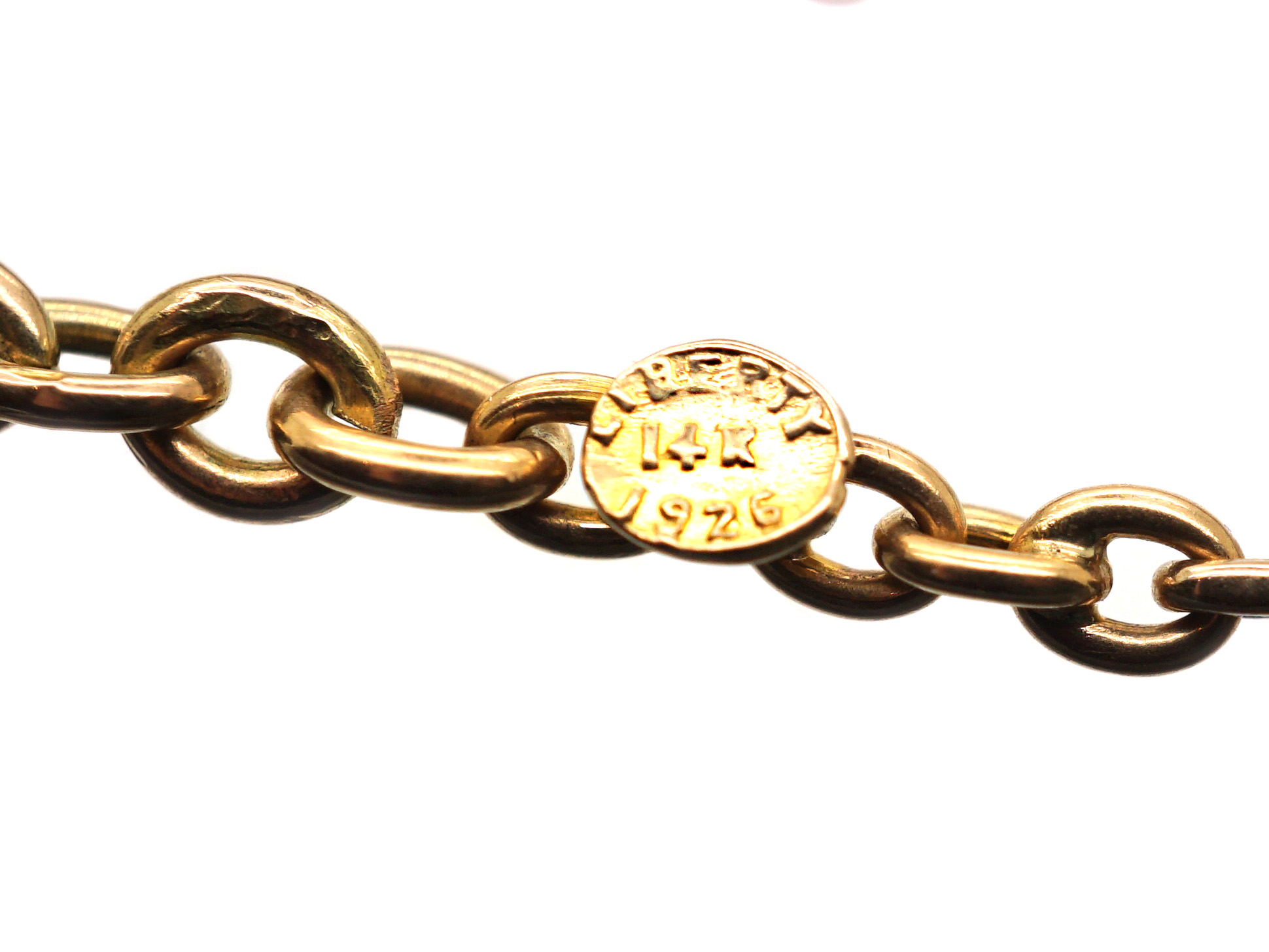 Art Deco 14ct Gold Chain with Lozenge Links (75X) | The Antique ...