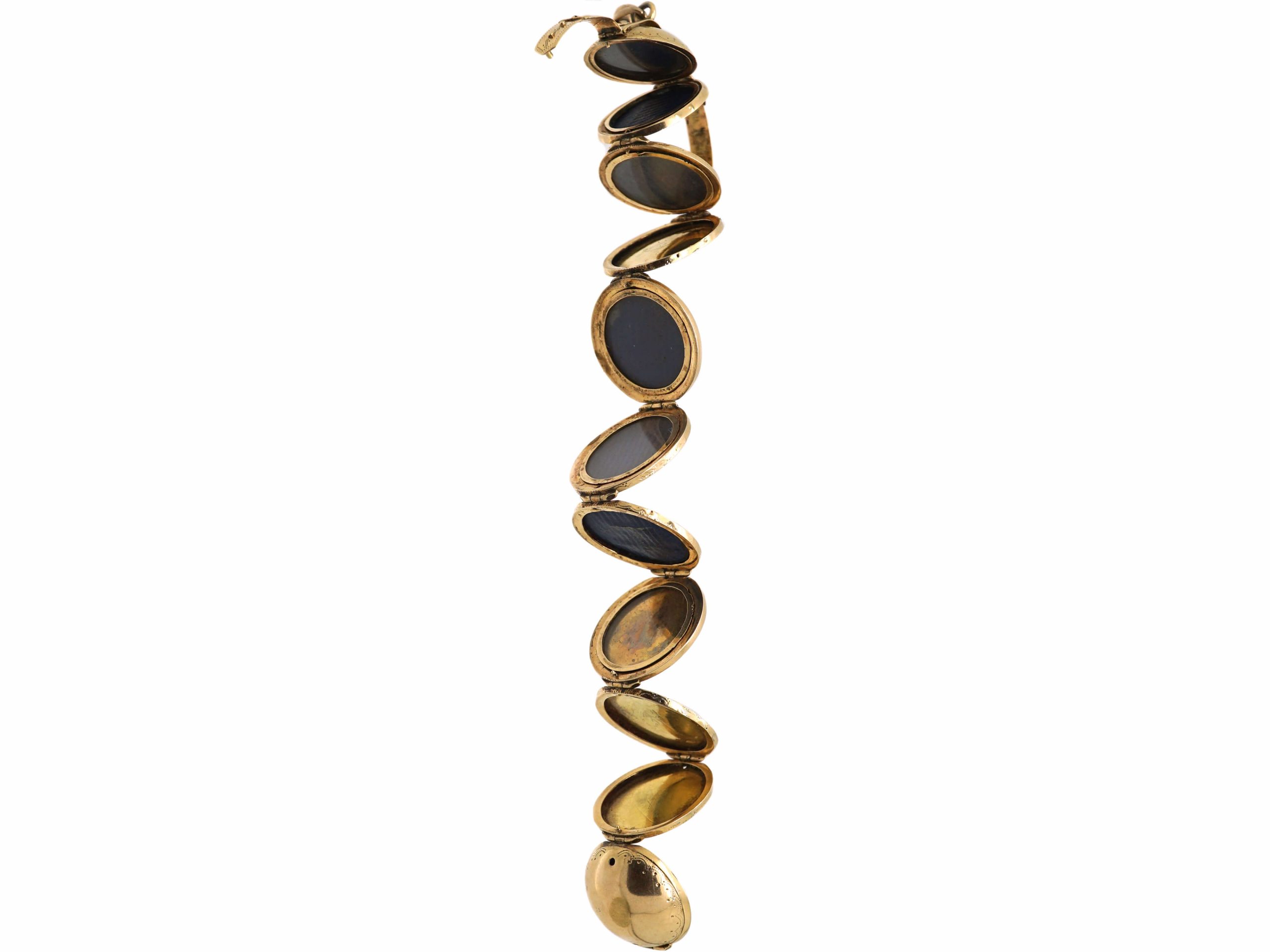 Victorian 9ct Gold Family Locket with Ten Compartments (901G) | The ...