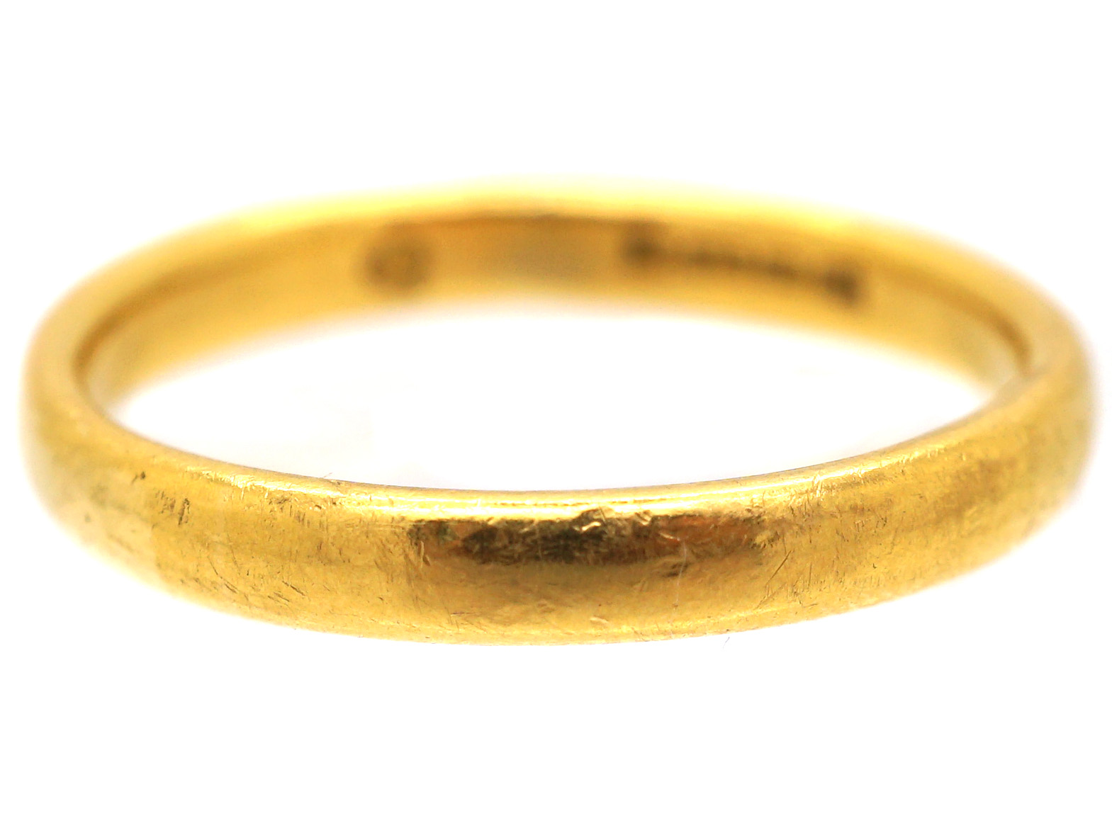 22ct Gold Wedding Ring made in 1937 (263X) | The Antique Jewellery Company