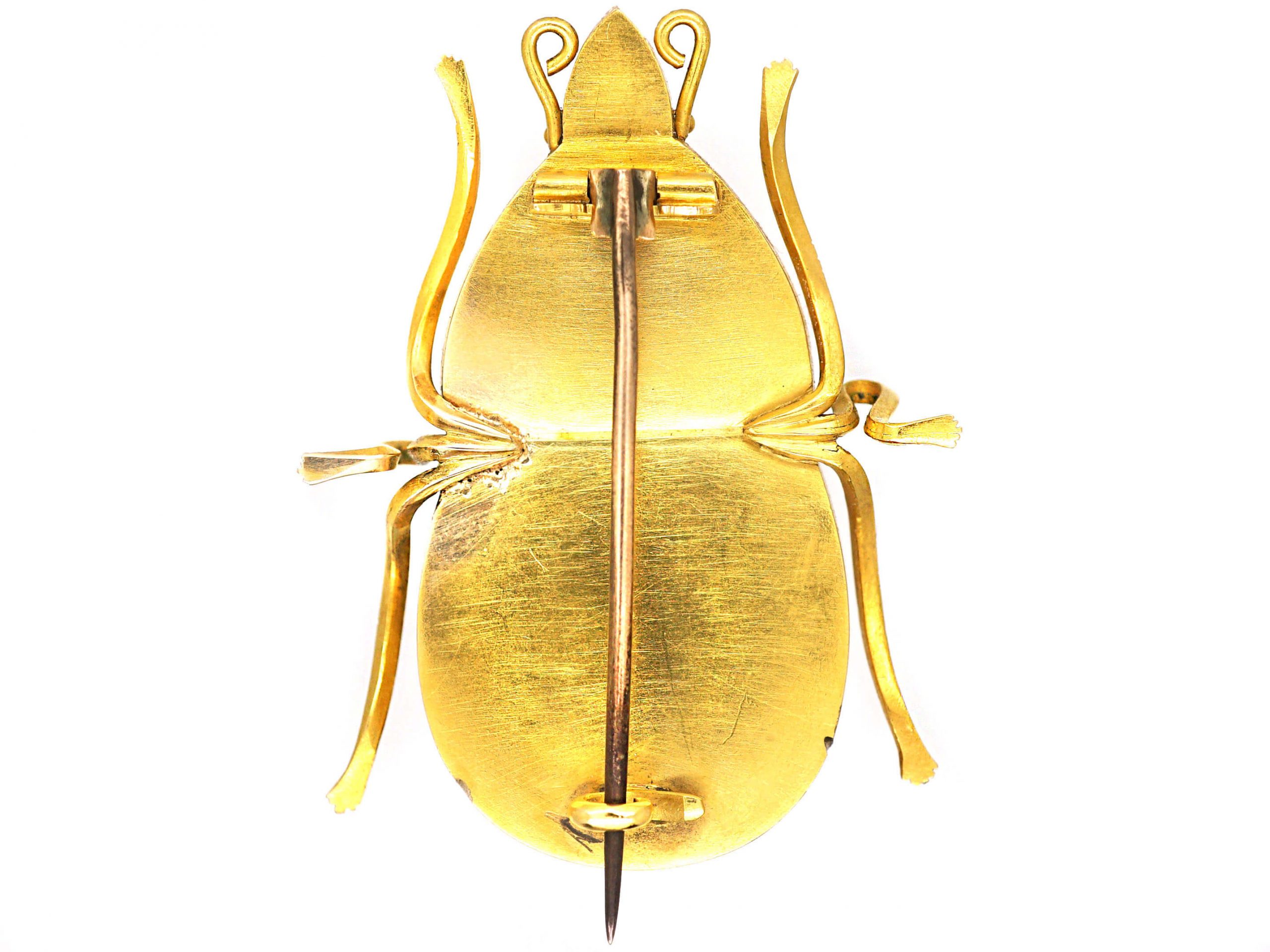 Georgian 15ct Gold Bug Brooch (76X) | The Antique Jewellery Company