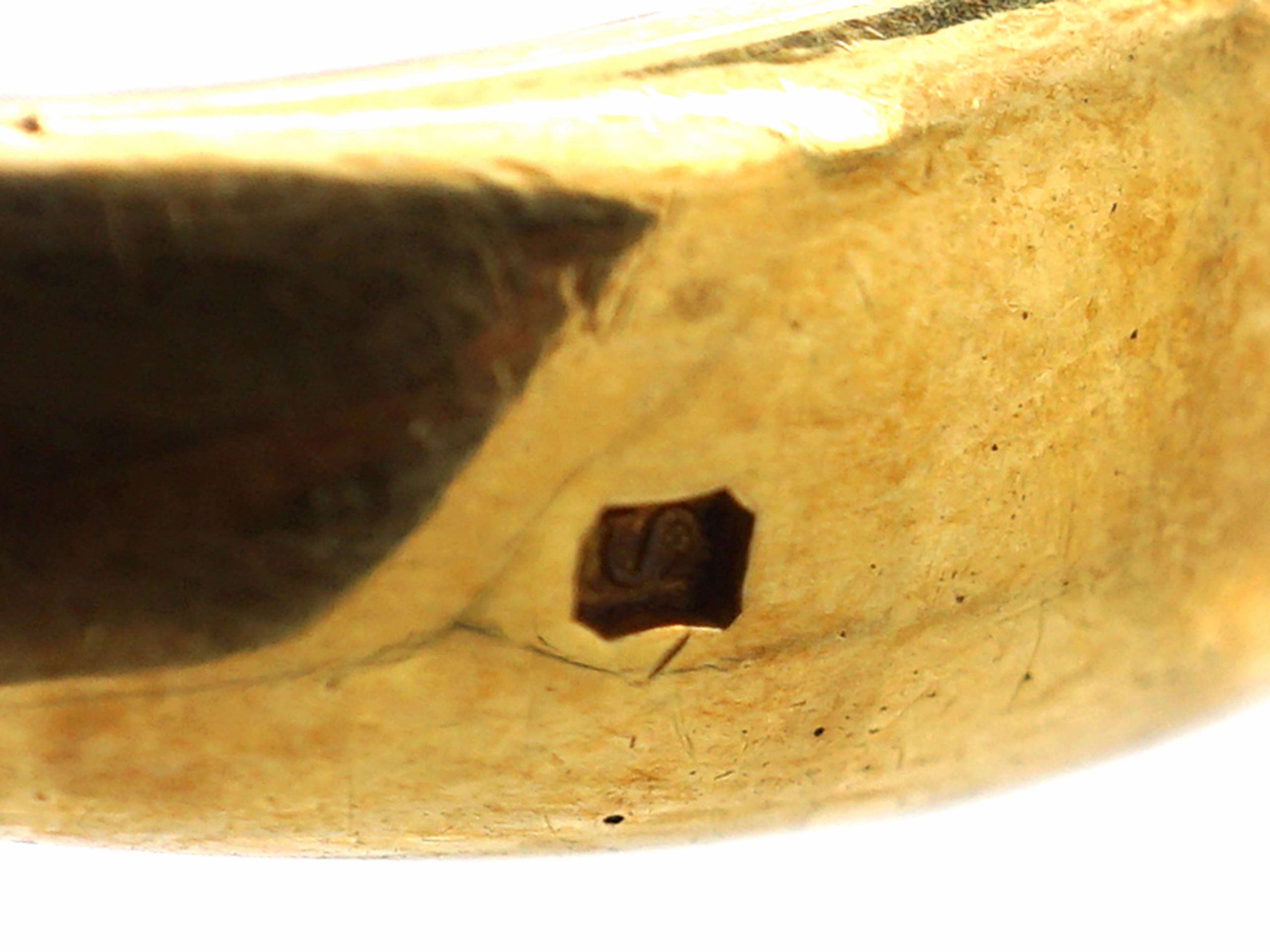 Victorian 18ct Gold,Three Stone Rub Over Set Diamond Ring (533X) | The ...