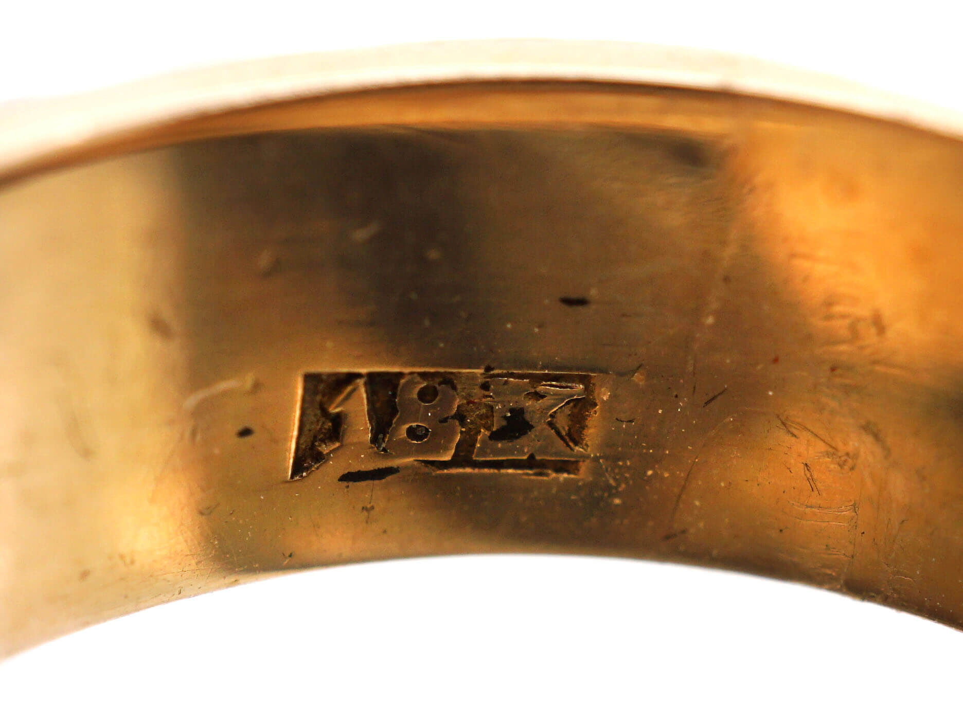 19th Century Gold Rush 18ct Gold Signet Ring set with Gold Quartz (354X ...