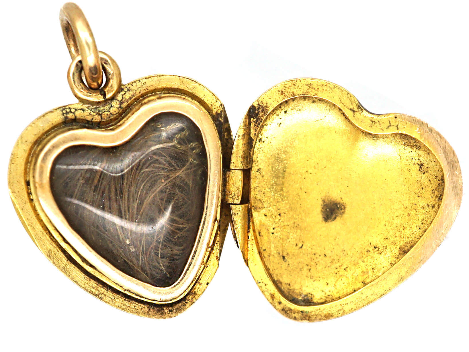 Victorian 15ct Gold Heart locket (947X) | The Antique Jewellery Company