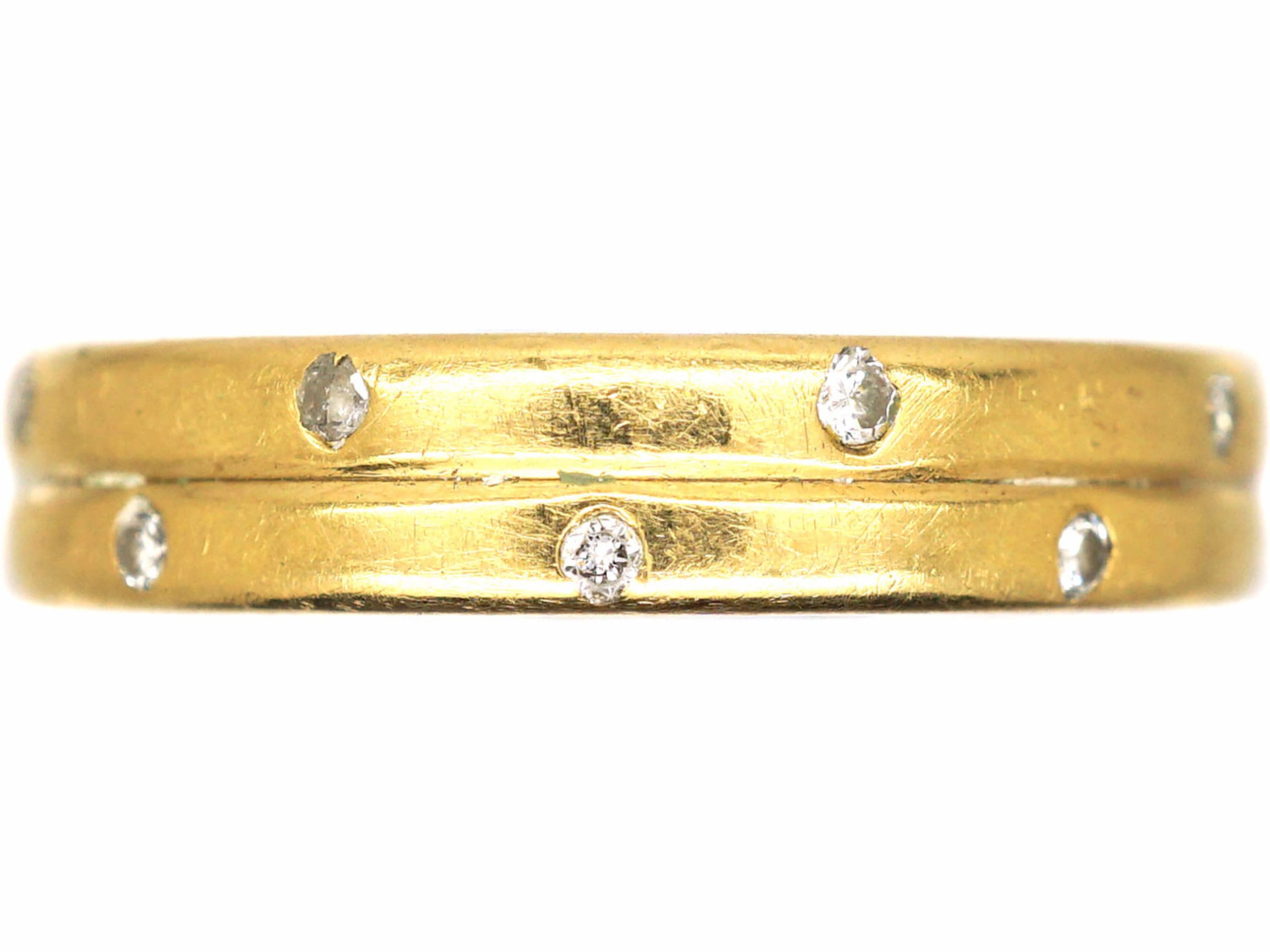 18ct Gold Millennium Ring set with Diamonds by Charles Green & Sons ...