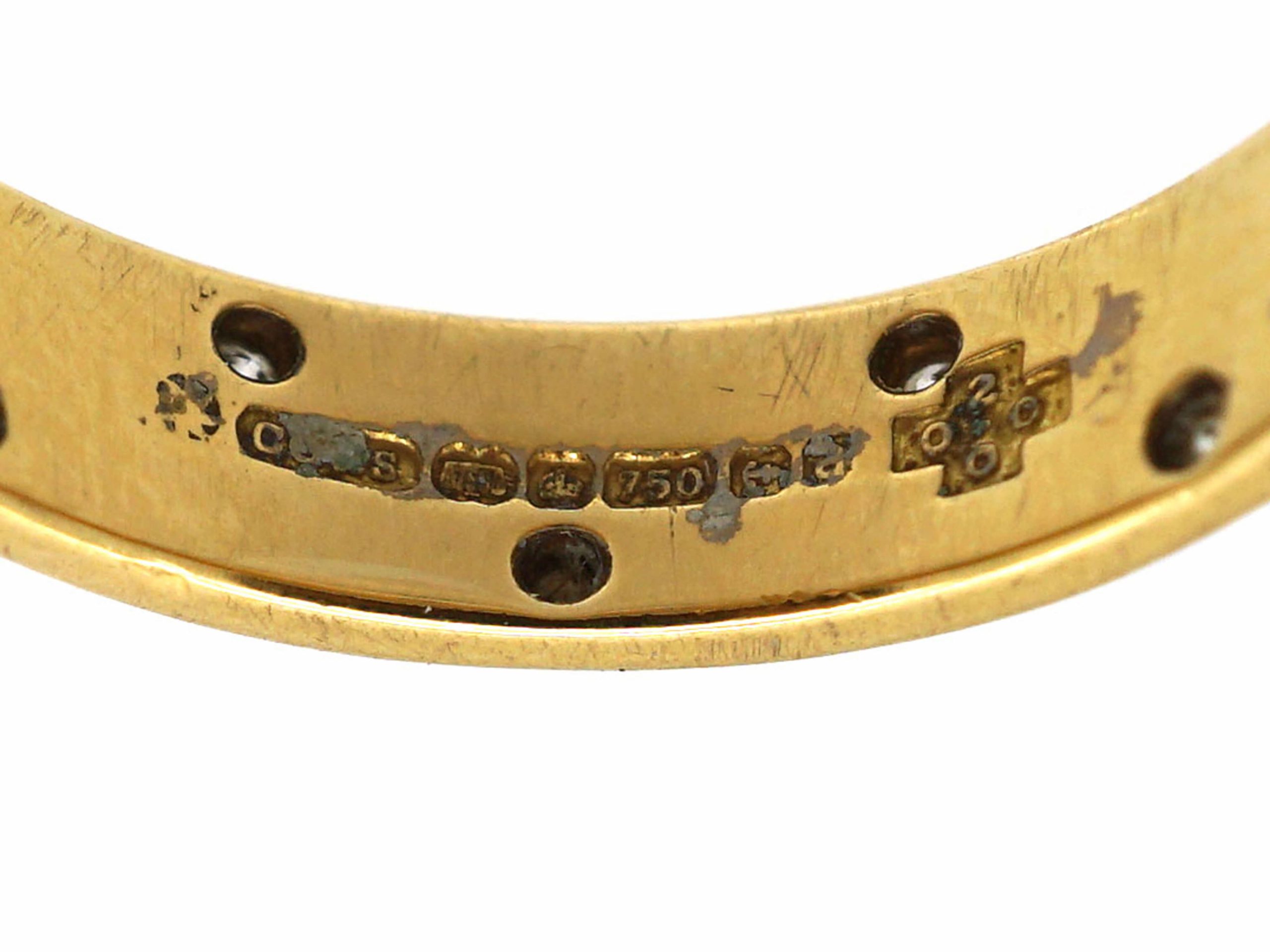 18ct Gold Millennium Ring set with Diamonds by Charles Green & Sons ...