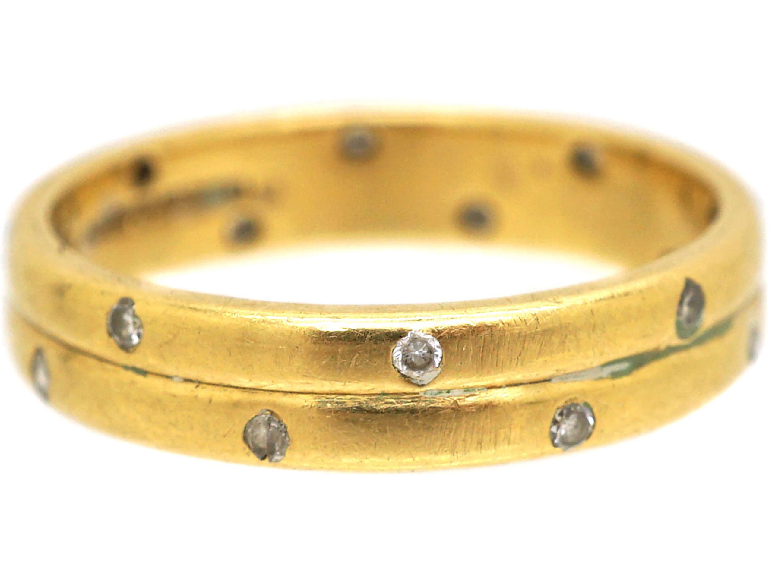 18ct Gold Millennium Ring set with Diamonds by Charles Green & Sons ...
