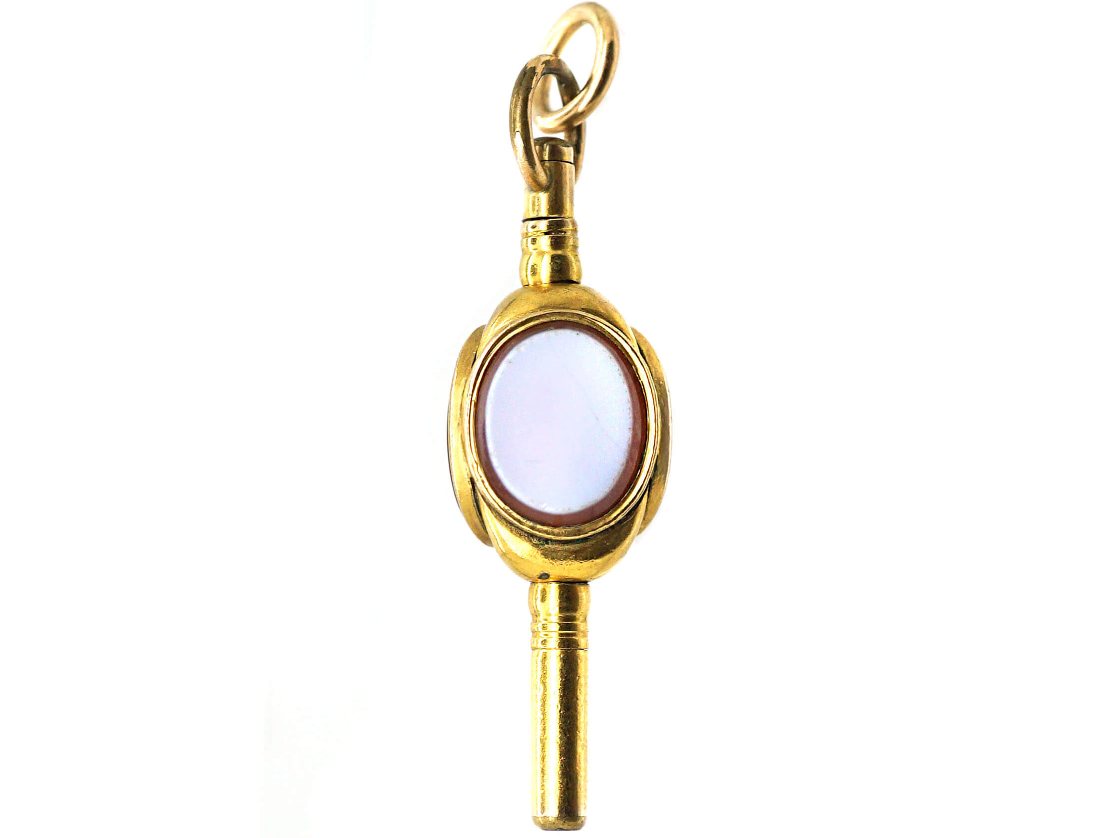 Victorian 15ct Gold Cased Triple Sided Watch Key (104Y) | The Antique ...