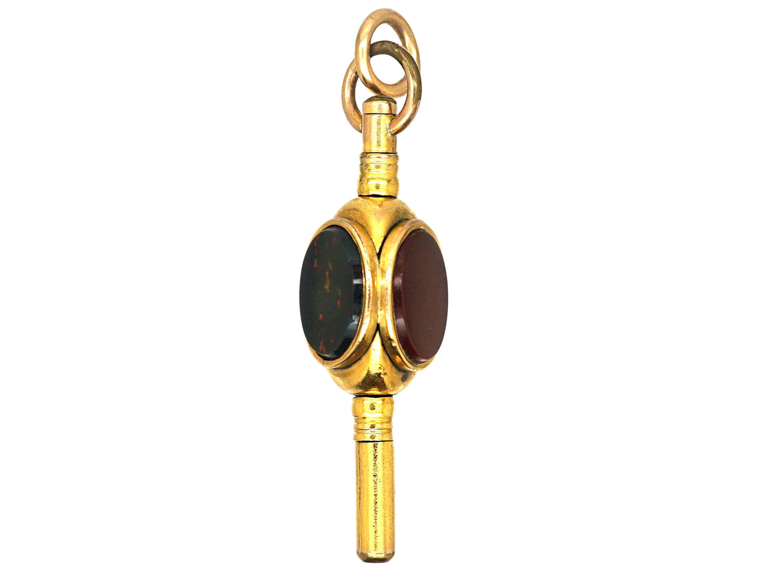 Victorian 15ct Gold Cased Triple Sided Watch Key (104Y) | The Antique ...