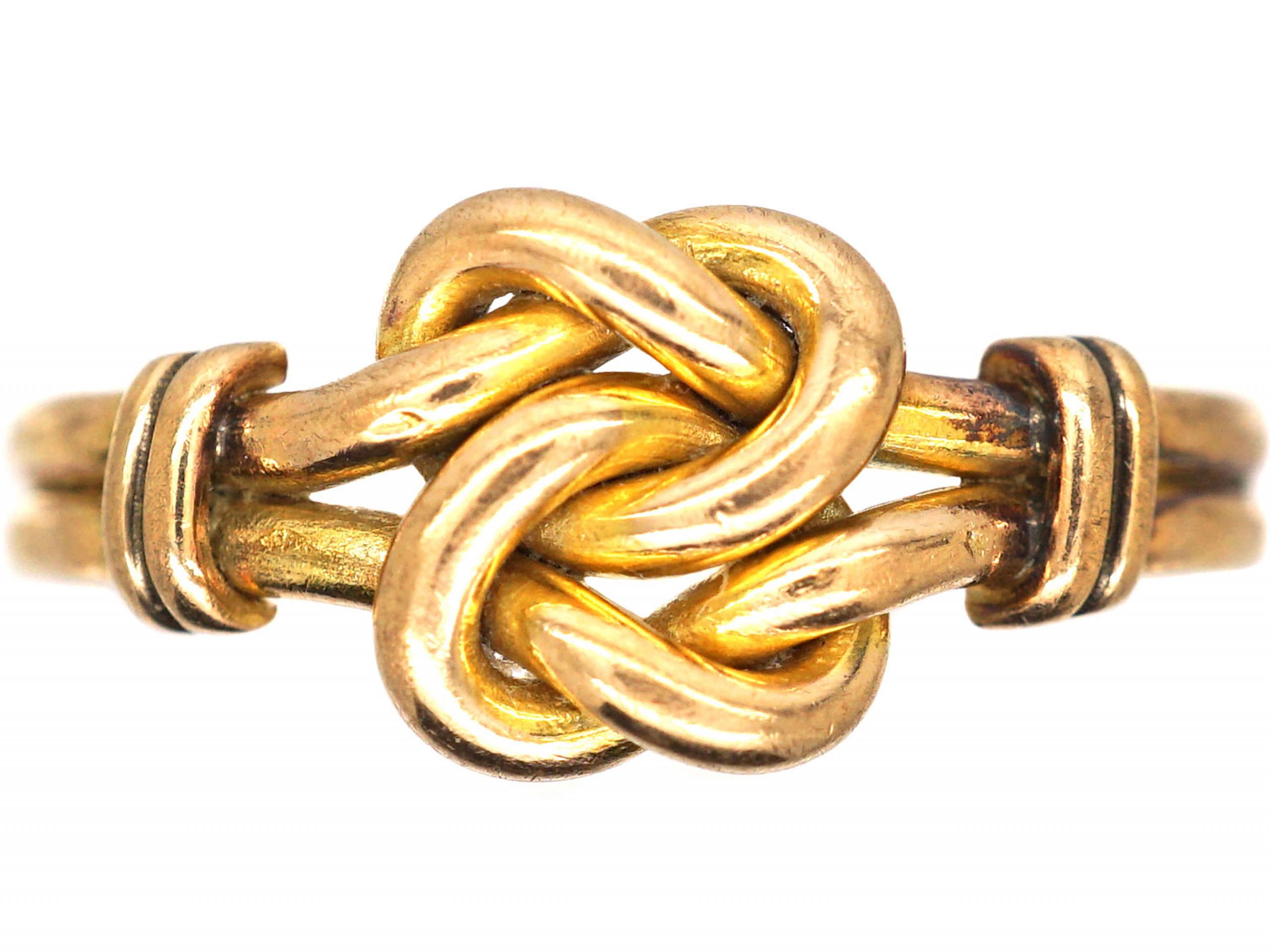 Victorian 9ct Gold Knot Ring (115Y) | The Antique Jewellery Company