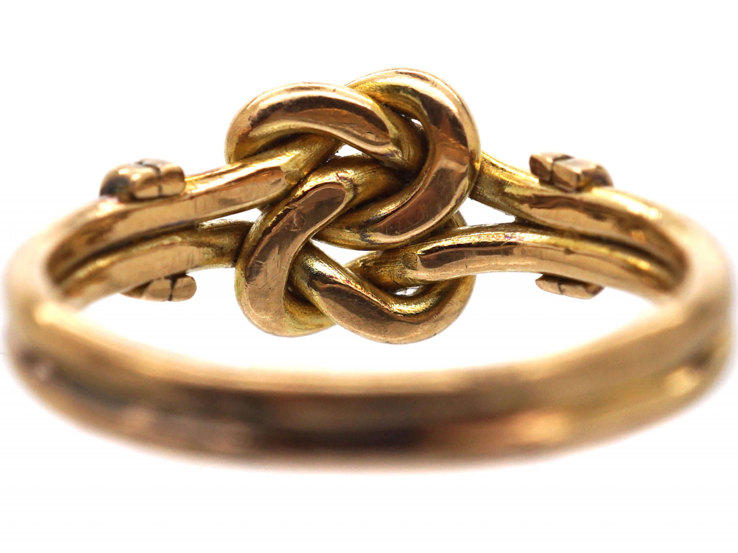 Victorian 9ct Gold Knot Ring (115Y) | The Antique Jewellery Company