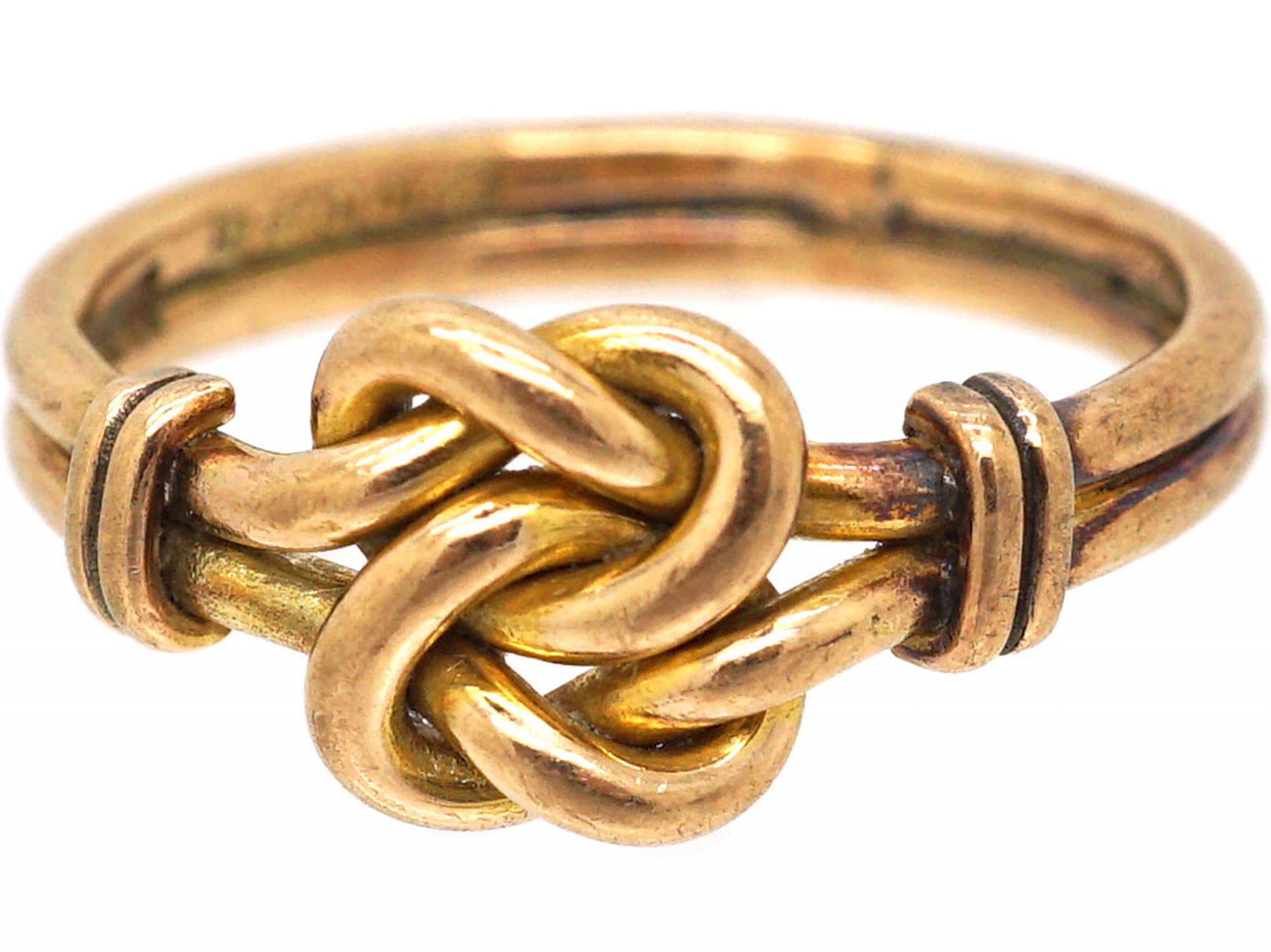 Victorian 9ct Gold Knot Ring (115Y) | The Antique Jewellery Company