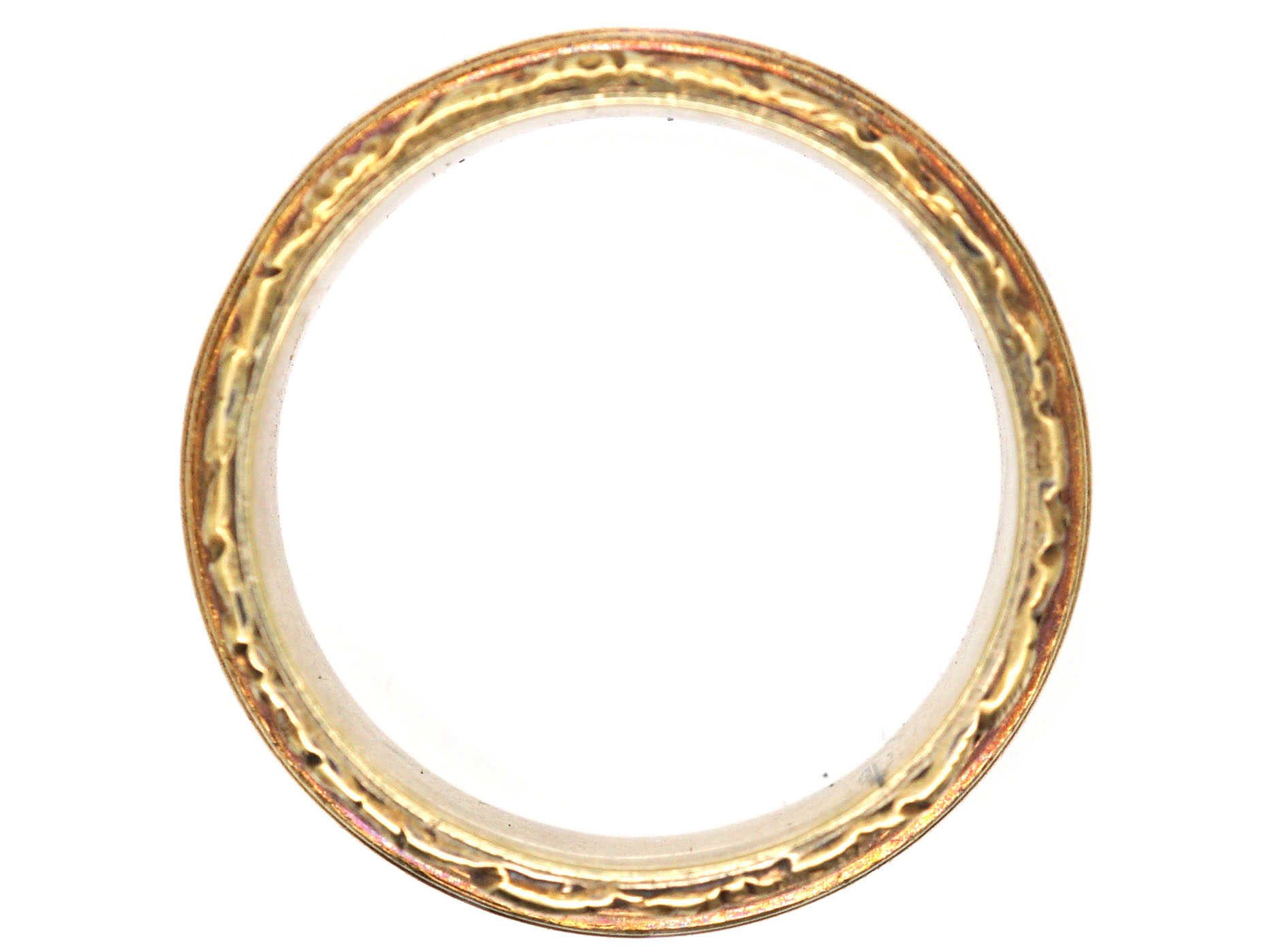 Georgian 18ct Gold Wedding Ring (43Y) | The Antique Jewellery Company