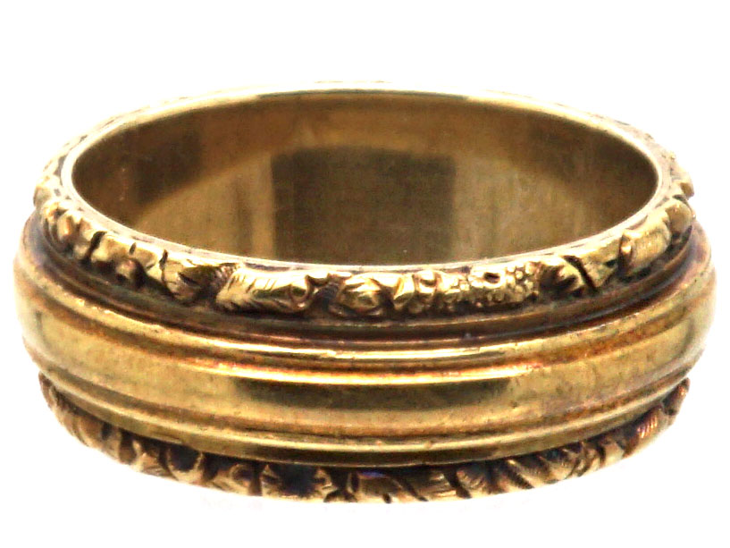 Georgian 18ct Gold Wedding Ring (43Y) | The Antique Jewellery Company